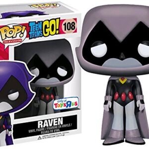 Funko Pop! TV Teen Titans Go! Grey Raven #108 (Toys R US) Exclusive Vinyl Figure