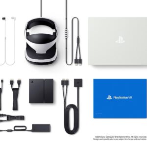 PlayStation VR Start Bundle 5 Items:VR Headset,Move Controller,PlayStation Camera Motion Sensor,PlayStation 4 Pro 1TB,VR Game Disc PSVR EV-Valkyrie