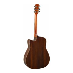 Yamaha 6 String Series A1R Acoustic-Electric Guitar-Rosewood, Tobacco Sunburst, Dreadnought Cutaway TBS