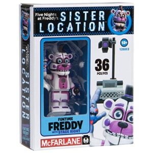 McFarlane Toys Five Nights at Freddy's Spotlight Stage Right Construction Building Kit