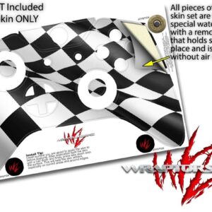 WraptorSkinz Decal Vinyl Skin Wrap compatible with XBOX One S/X Controller - Checkered Racing Flag (CONTROLLER NOT INCLUDED)