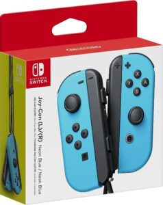 nintendo joy-con (l/r) - neon blue