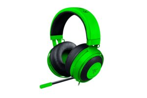 razer kraken pro v2 analog gaming headset with retractable microphone for pc, xbox one and playstation 4, green