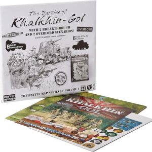 Memoir '44 Battles of Khalkhin-Gol Board Game EXPANSION - Relive Epic Clashes of WWII's Eastern Front! Strategy Game for Kids & Adults, Ages 8+, 2 Players, 30-60 Min Playtime, Made by Days of Wonder