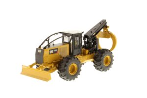 diecast masters caterpillar 555d skidder high line series vehicle, 7.29 x 3.03 x 2.68 inches