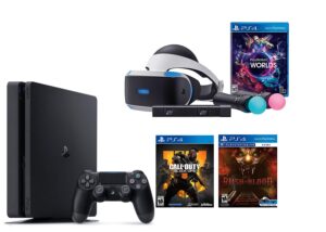 playstation vr launch bundle 3 items:vr launch bundle,playstation 4 call of duty black ops iii,vr game disc psvr until dawn: rush of blood