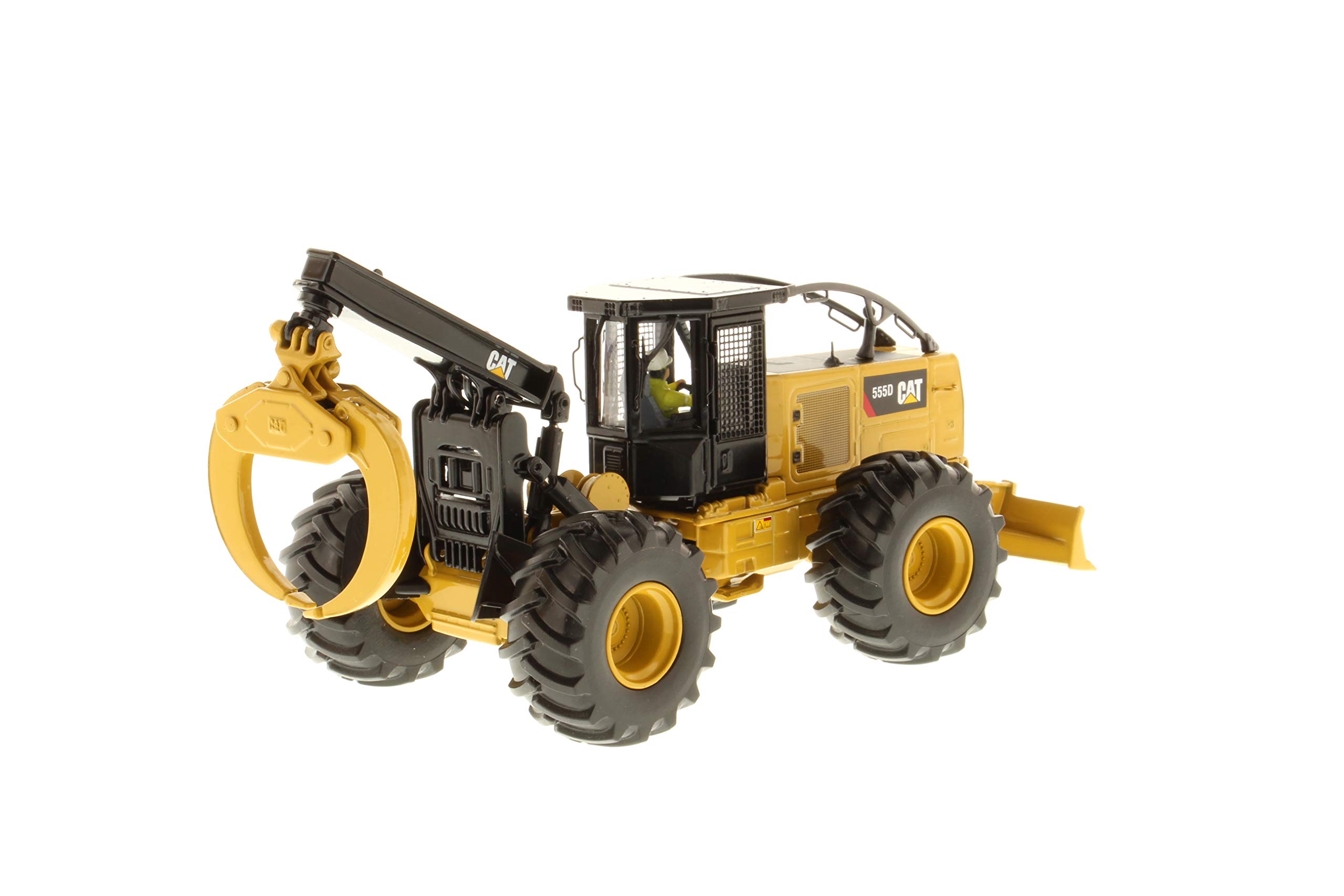 Diecast Masters Caterpillar 555D Skidder High Line Series Vehicle, 7.29 x 3.03 x 2.68 inches