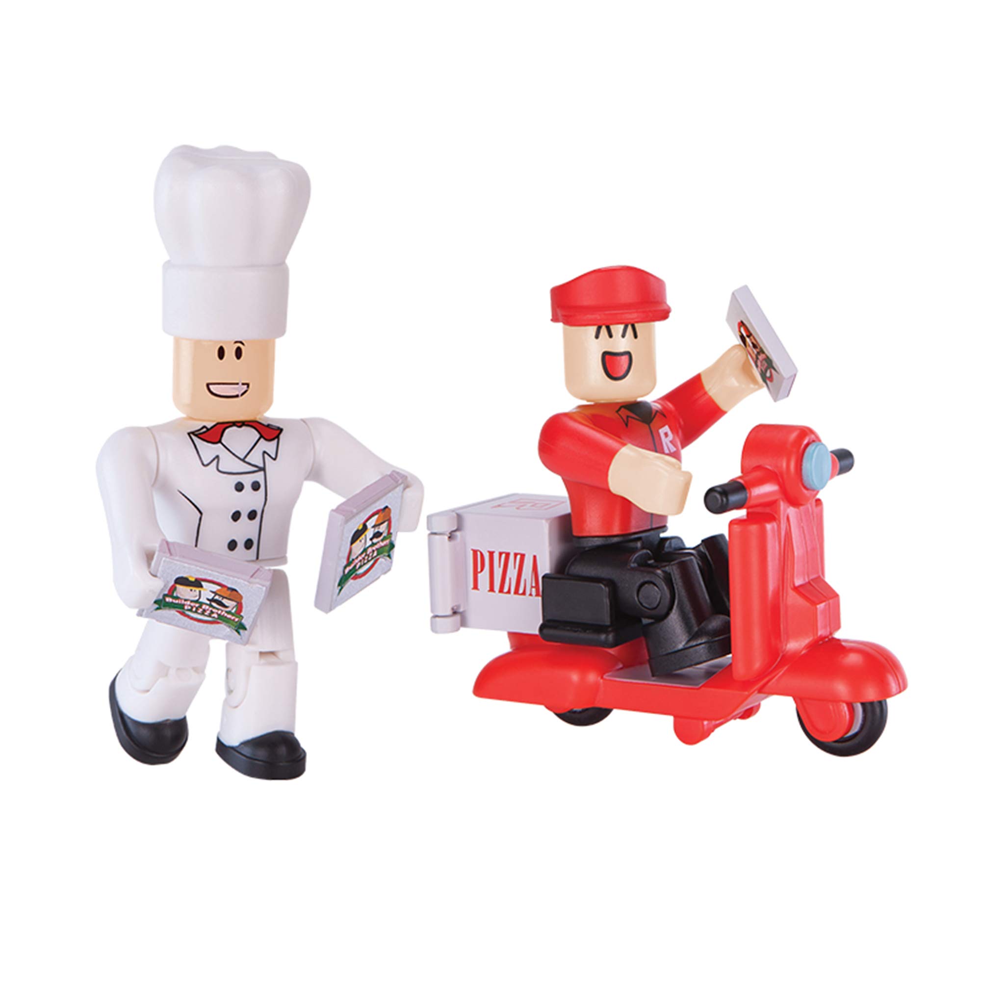 Roblox Action Collection - Work at a Pizza Place Game Pack [Includes Exclusive Virtual Item]