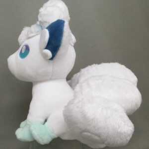 Sanei PP61 Alolan Vulpix Pokemon All Star Collection Stuffed Plush, 7", 156 months to 180 months