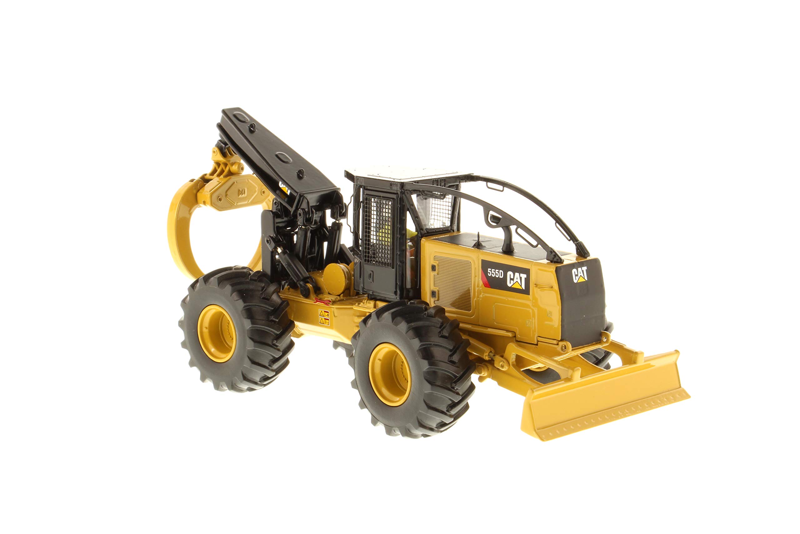 Diecast Masters Caterpillar 555D Skidder High Line Series Vehicle, 7.29 x 3.03 x 2.68 inches