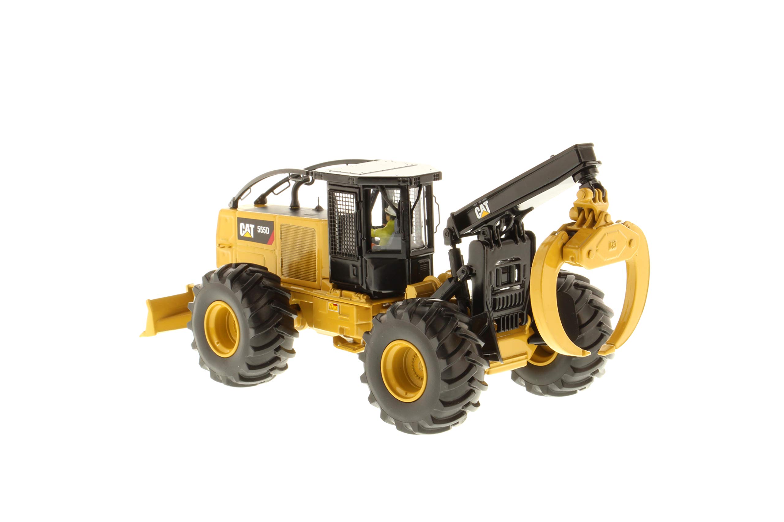 Diecast Masters Caterpillar 555D Skidder High Line Series Vehicle, 7.29 x 3.03 x 2.68 inches