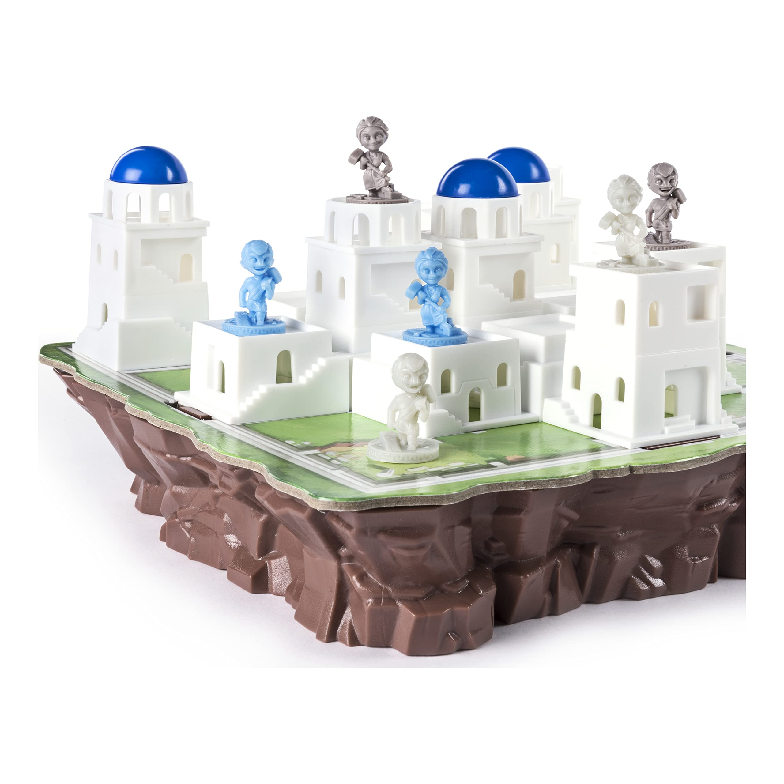 Santorini, Strategy Family Board Game 2-4 Players Classic Fun Building Greek Mythology Card Game, for Kids & Adults Ages 8 and up