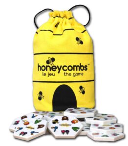 honeycombs game: a fun matching game for kids and families. easy to learn, award winning tile game, educational, gift for kids and adults aged 5 and up.