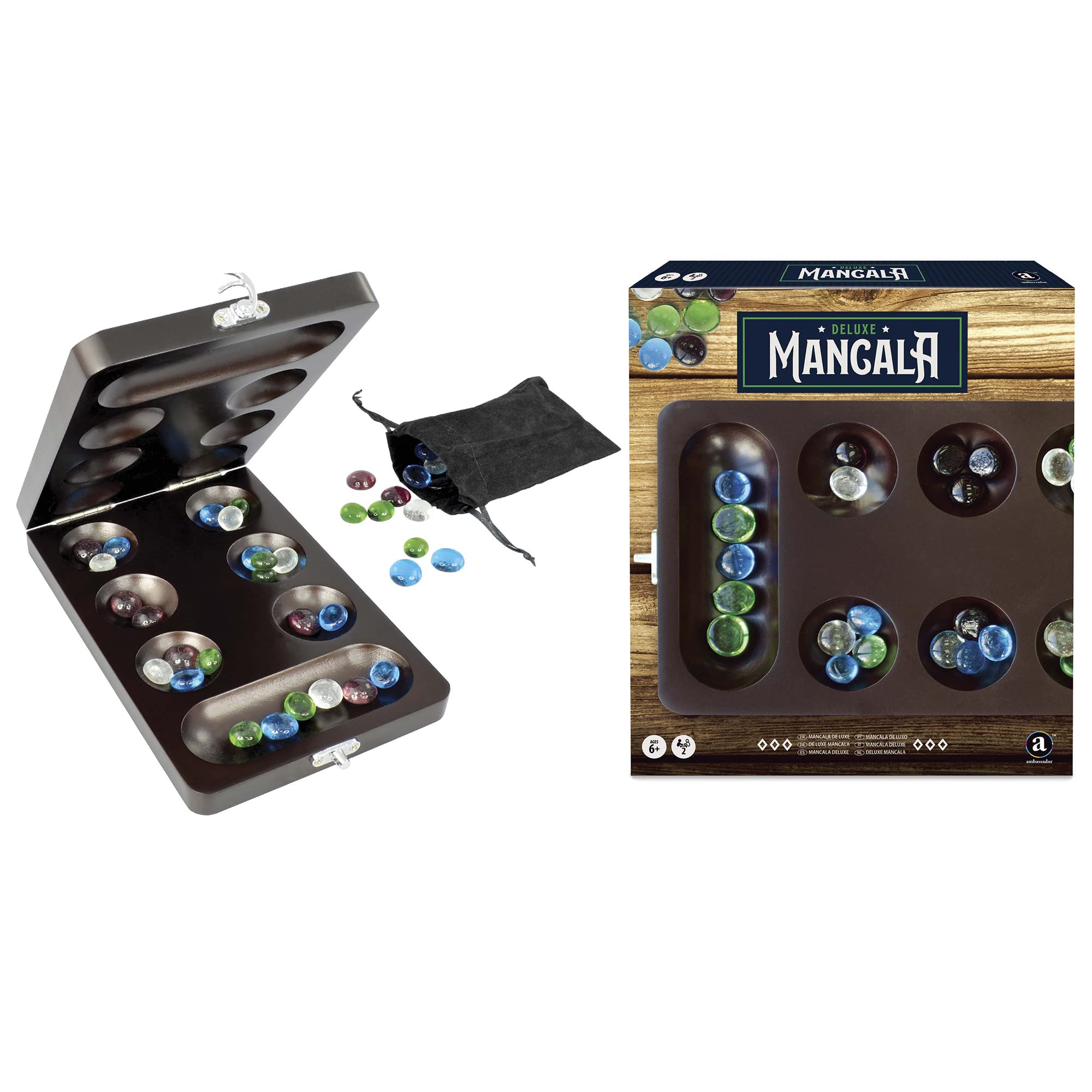 Merchant Ambassador Craftsman Deluxe Mancala Set