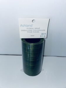 ashland floral wrap, 10 yd.