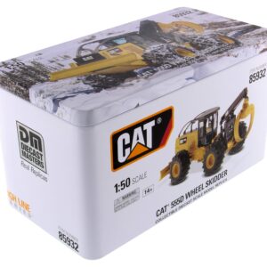 Diecast Masters Caterpillar 555D Skidder High Line Series Vehicle, 7.29 x 3.03 x 2.68 inches