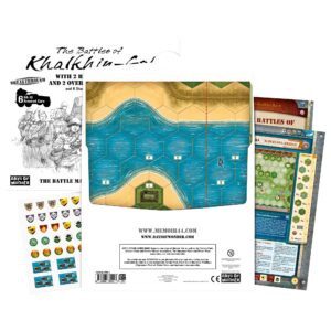 Memoir '44 Battles of Khalkhin-Gol Board Game EXPANSION - Relive Epic Clashes of WWII's Eastern Front! Strategy Game for Kids & Adults, Ages 8+, 2 Players, 30-60 Min Playtime, Made by Days of Wonder