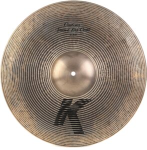 avedis zildjian company 18 inch k custom special dry crash cymbal