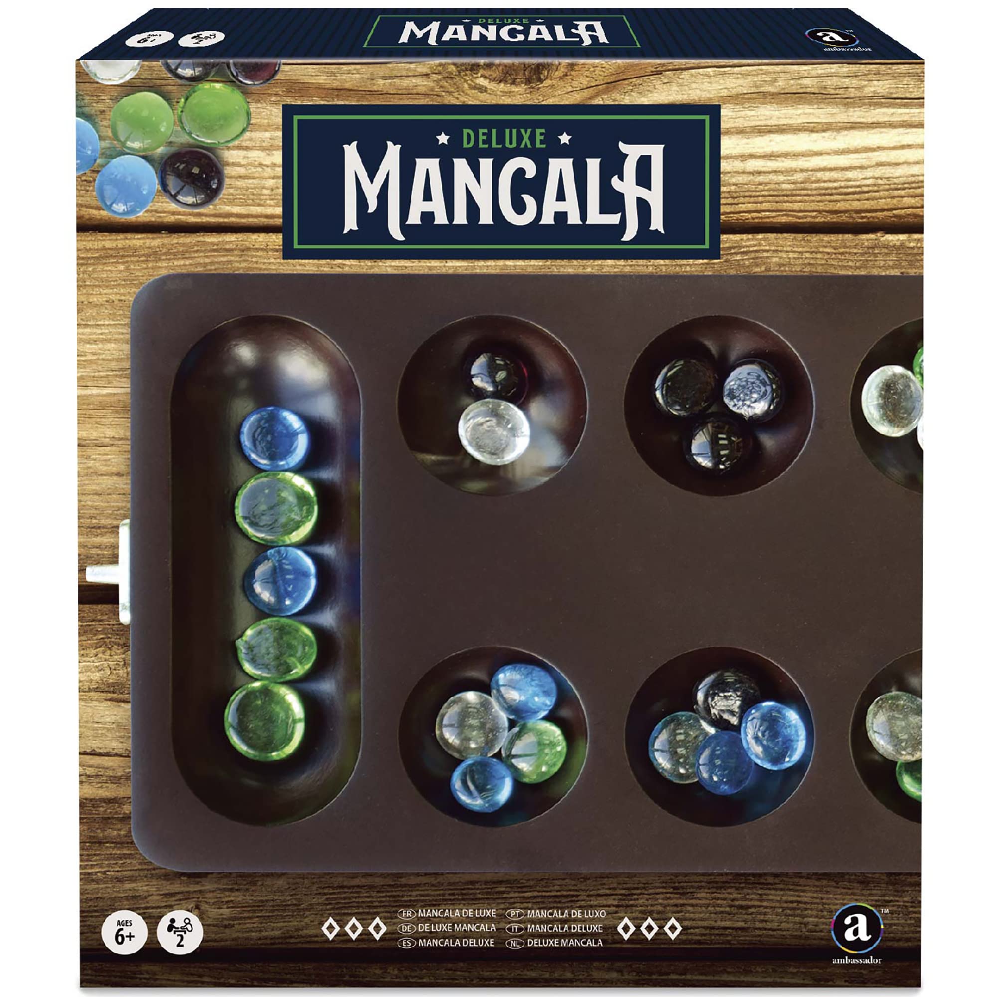 Merchant Ambassador Craftsman Deluxe Mancala Set