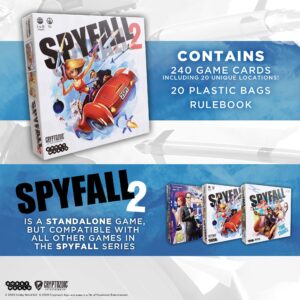 Spyfall 2 - The Perfect Party Game - Find the Spy Before Time Runs Out - Up to 3 to 12 Players - Board Games for Teens and Adults - Ages 13+