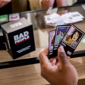 BAD PEOPLE Party Game - Find Out What Your Friends Really Think of You - Hilarious Adult Card Game for Fun Parties and Board Games Night with Your Group