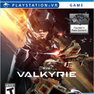 PlayStation VR Start Bundle 5 Items:VR Headset,Move Controller,PlayStation Camera Motion Sensor,PlayStation 4 Pro 1TB,VR Game Disc PSVR EV-Valkyrie