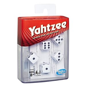 Hasbro Gaming Yahtzee Dice Game | Fast-Playing Board Games for Families | Strategy Games for Kids & Adults | Christmas Stocking Stuffers | 2+ Players | Ages 8+