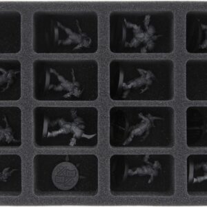 Feldherr Mini Plus Case Compatible with 44 Blood Bowl Miniatures - 2016 Edition