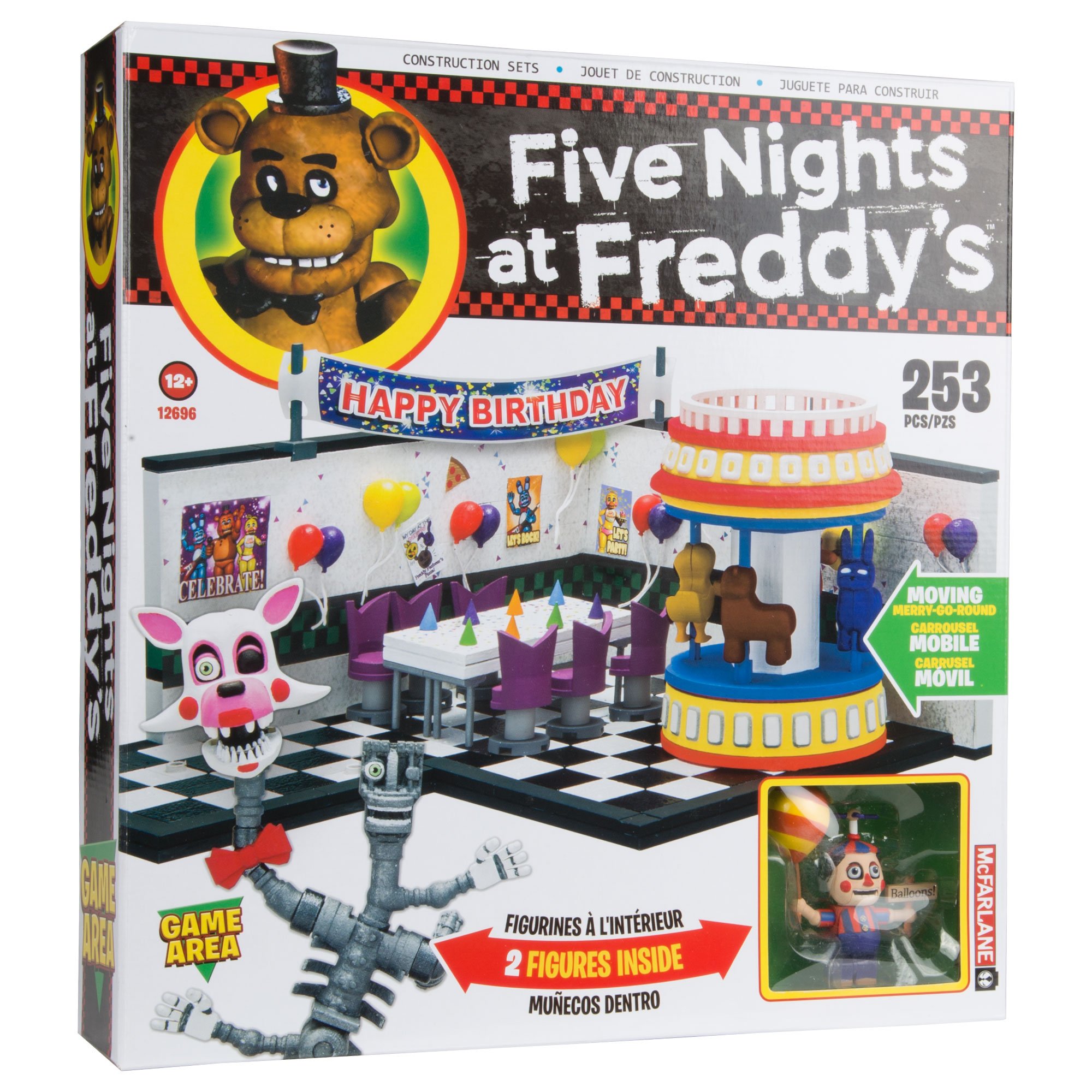 McFarlane Toys Five Nights at Freddy's Game Area Construction Building Kit