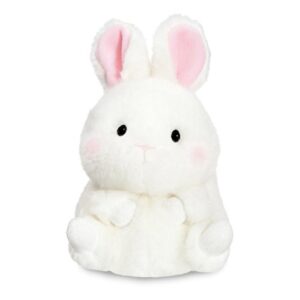 Aurora Bundle of 2 5" Beanbag Stuffed Animals: Chickadee Chick and Bunbun Bunny