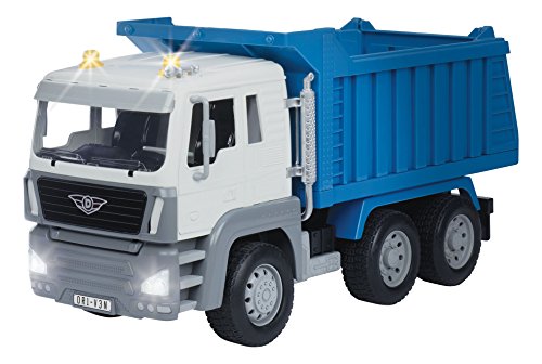 Driven by Battat – Large Toy Dump Truck for Kids – Toy Construction Vehicle – Lights & Sounds – Movable Parts – 3 Years + – Standard Dump Truck