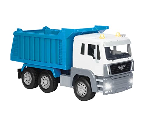 Driven by Battat – Large Toy Dump Truck for Kids – Toy Construction Vehicle – Lights & Sounds – Movable Parts – 3 Years + – Standard Dump Truck