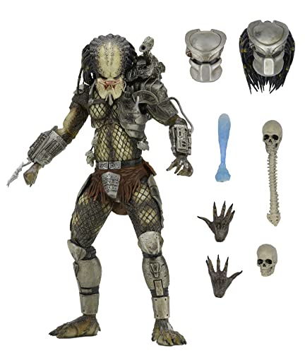 NECA Predator 7" Scale Ultimate Jungle Hunter Action Figure, 204 months to 999 months