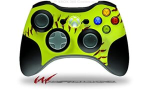 softball - wraptorskinz decal style vinyl skin compatible with xbox 360 wireless controller (controller not included)