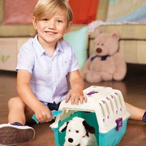 Battat - Veterinarian Toy Set with Plush Dalmatian Puppy & Carrier - Complete 15-Piece Kids Pretend Play Medical Kit with Stethoscope & Tools - Educational ToddlerToys for Ages 2-4 Years