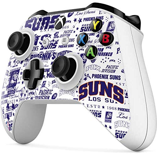 Skinit Decal Gaming Skin Compatible with Xbox One S Controller - Officially Licensed NBA Phoenix Suns Historic Blast Design