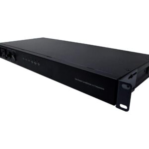 Monoprice 15 Amp Power Conditioner and Sequencer - 8 Outlets, 3 Zones, 1U Rack Mount, Black - Stage Right