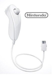 official nintendo wiiu nunchuk controller - white (bulk packaging)