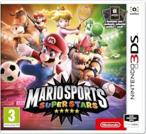 mario sports superstars + amiibo card (nintendo 3ds)