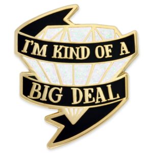 pinmart i'm kind of a big deal diamond trendy enamel lapel pin