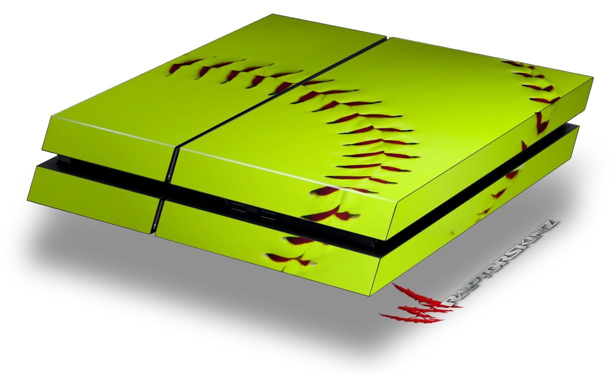 Softball - Decal Style Skin fits original PS4 Gaming Console