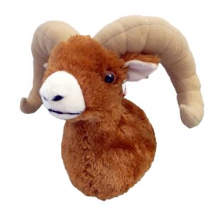 Adore 12" Ram The Bighorn Sheep Plush Stuffed Animal Walltoy Wall Mount