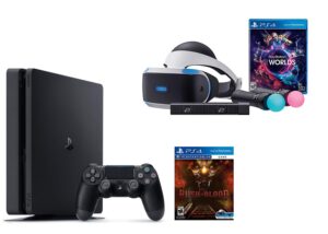 playstation vr launch bundle 3 items:vr launch bundle,playstation 4,vr game disc psvr until dawn: rush of blood