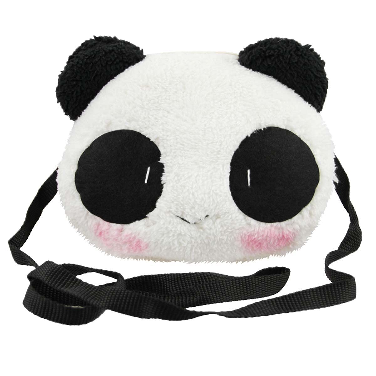 Little Girls Purse Cute Plush Panda Crossbody Travel Bag Cellphone Coins Wallet Bag Fashion Xmas Gift