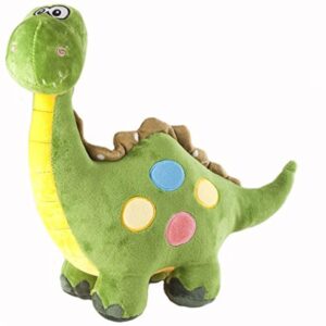 16" green stuffed dinosaur plush stuffed animal toy for baby gifts kid birthday party gift