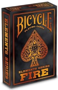 bicycle fire element playing cards