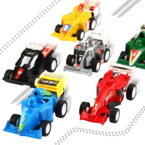 Yeonha Toys Pull Back Vehicles, 12 Pack Mini Assorted Construction Vehicles and Race Car Toy, Vehicles Truck Mini Car Toy for Kids Toddlers Boys Child, Pull Back and Go Car Toy Play Set