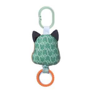 Manhattan Toy Camp Acorn Fox Baby Teether & Travel Pull Toy Baby Toy