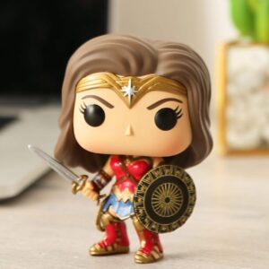 Funko POP Movies DC Wonder Woman Movie Wonder Woman Action Figure, Multicolor, Standard