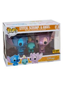 funko - lilo and stitch and angel figure - cinema merchandising